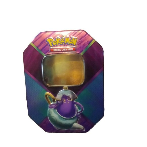 Pokemon | Toys | Pokemon Polteageist Trading Card Game Tin Box Empty ...